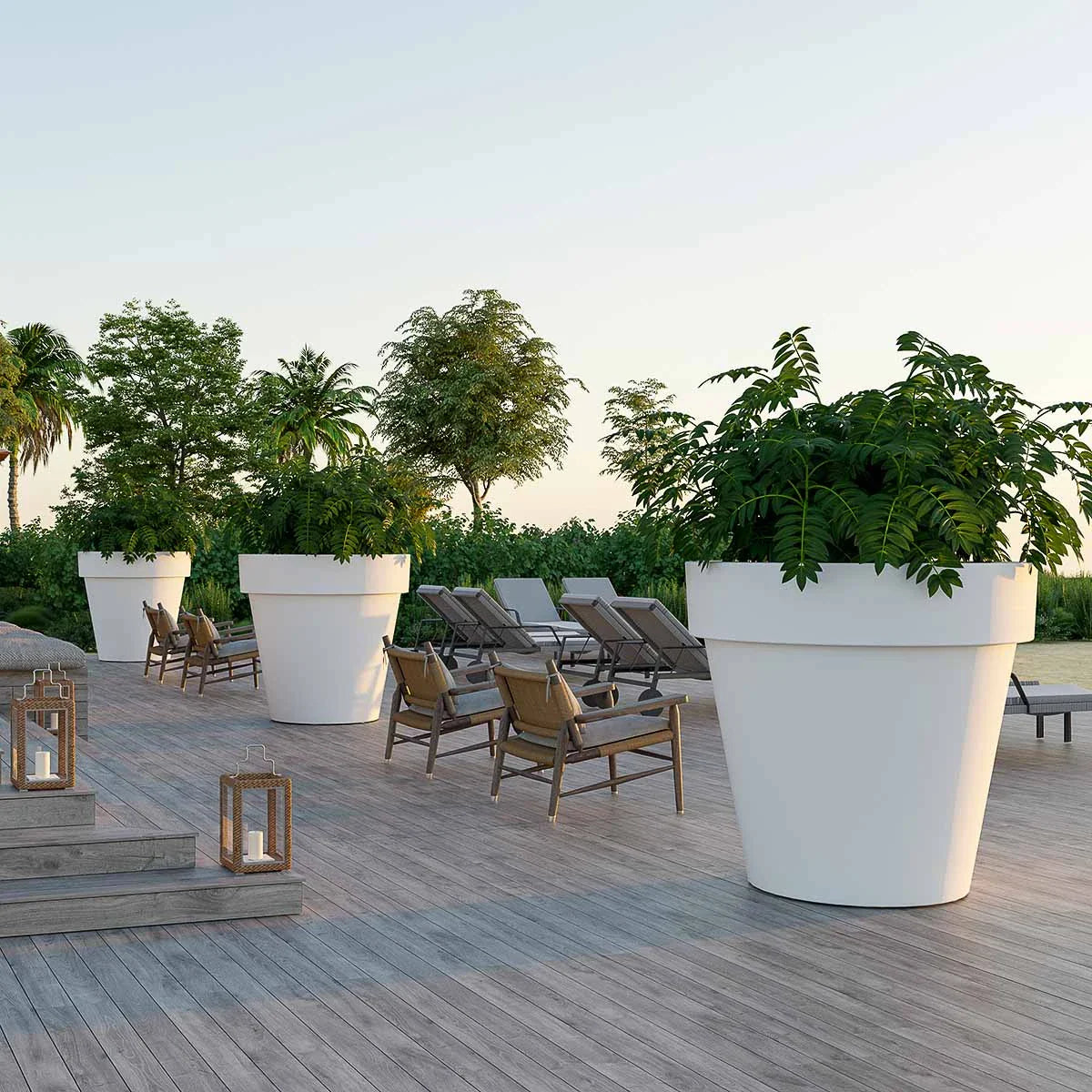 Maceteros Grandes exterior | Macetas XXL | Newgarden® – Newgarden Shop